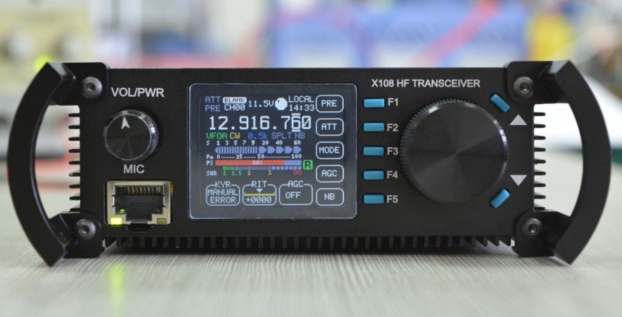 Transceiver HF QRP chinois X-108 de CQXIEGU | Archives blog XV4Y, ZL4YY